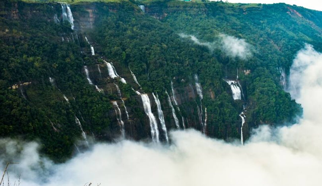 Discover The Amazing Seven Sisters Falls, Meghalaya